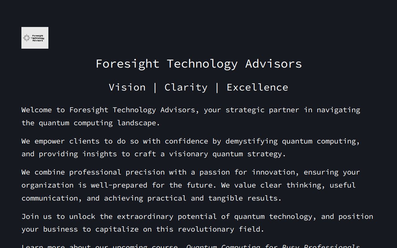 Foresight Technology Advisors